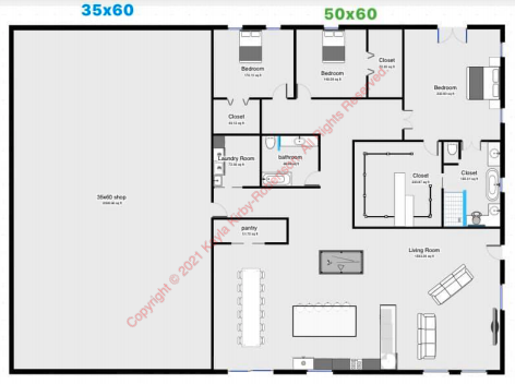 L Shaped Barndominium Floor Plans | Viewfloor.co